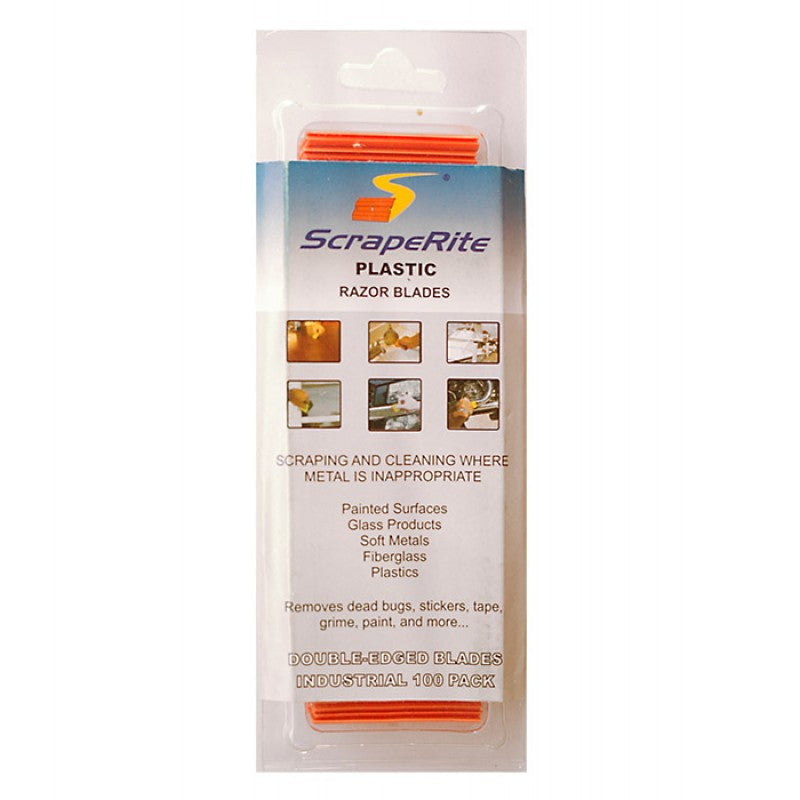 ST0556DE ScrapeRite Double-edge Plastic 1" Blades (100pk) – Filmhandler ...